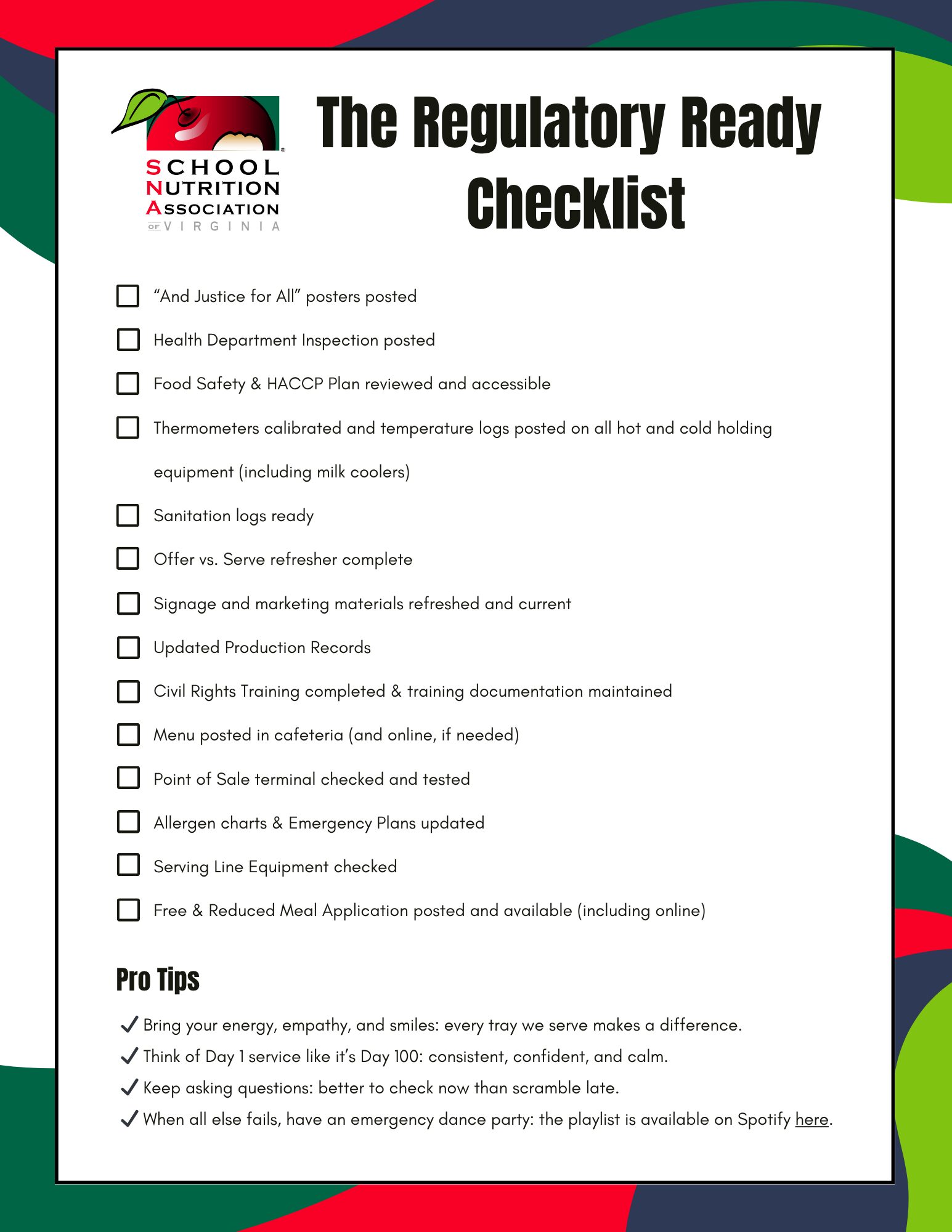 Career and Education | School Nutrition Association of Virginia